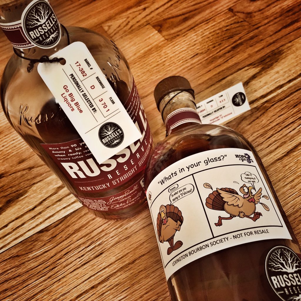 Russell's Reserve Single Barrel: Rickhouse D Floor Comparison – Rare ...
