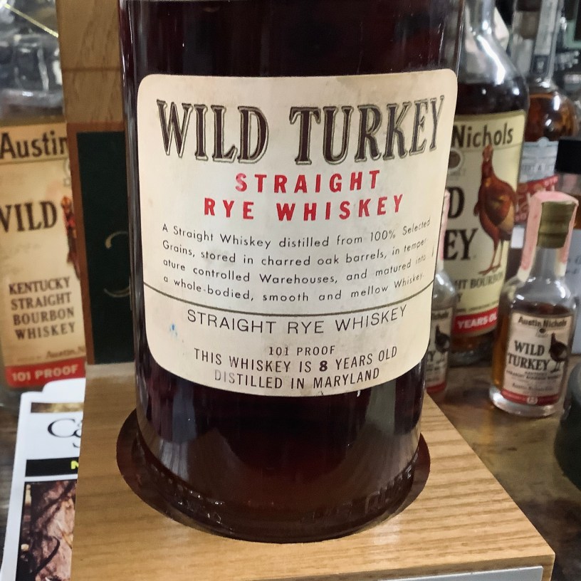 1950's Wild Turkey Rye – Rare Bird 101
